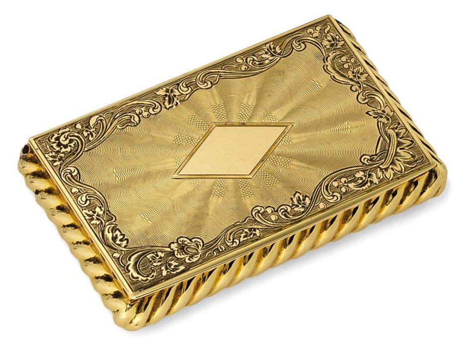 A SWISS GOLD SNUFF-BOX , GENEVA, CIRCA 1840 | Christie's