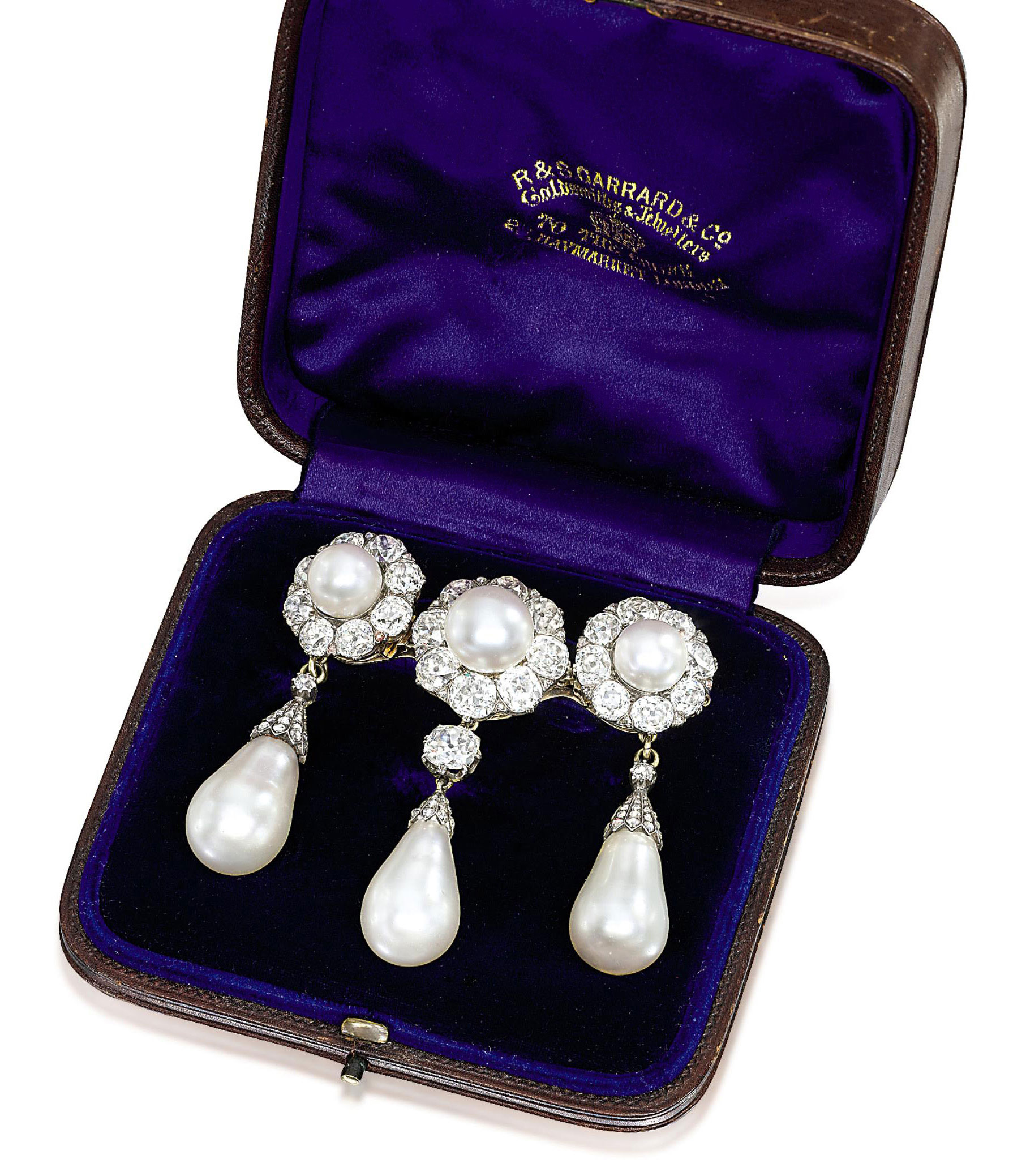 THE PORTLAND ANTIQUE SAPPHIRE, DIAMOND AND NATURAL PEARL TIARA | Christie's