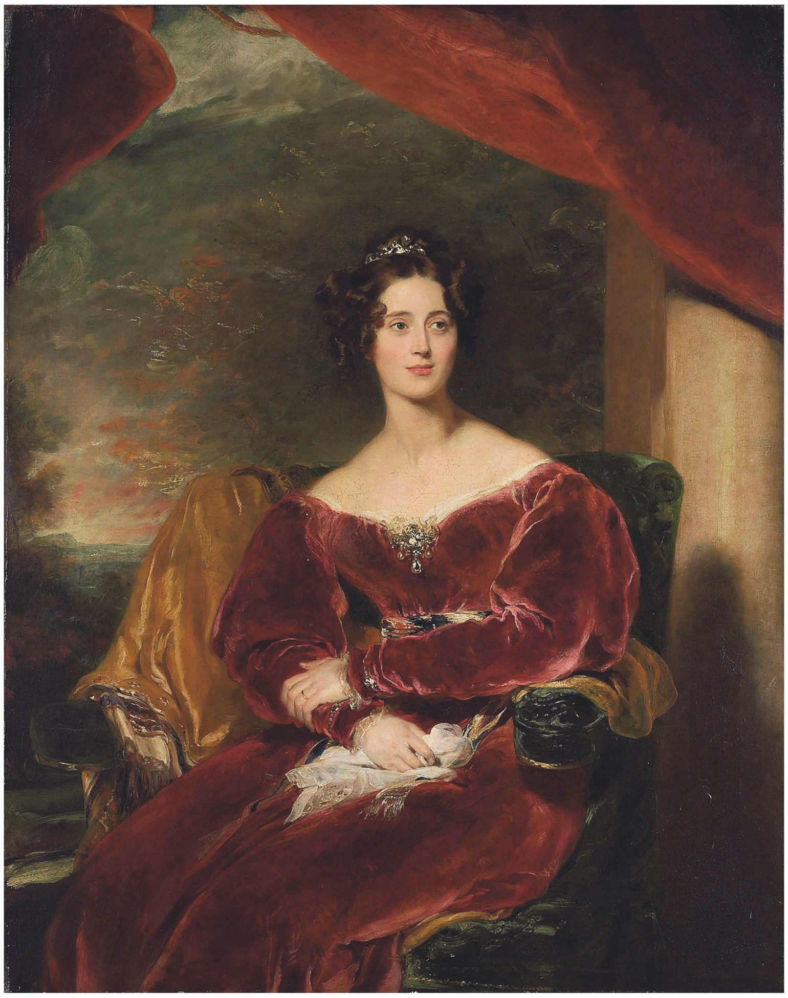 Sir Thomas Lawrence, P.R.A. (Bristol 1769-1830 London) , Portrait of ...