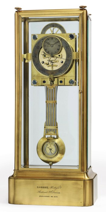 A LOUIS PHILIPPE TABLE REGULATOR WITH CHRONOMETER ESCAPEMENT ...