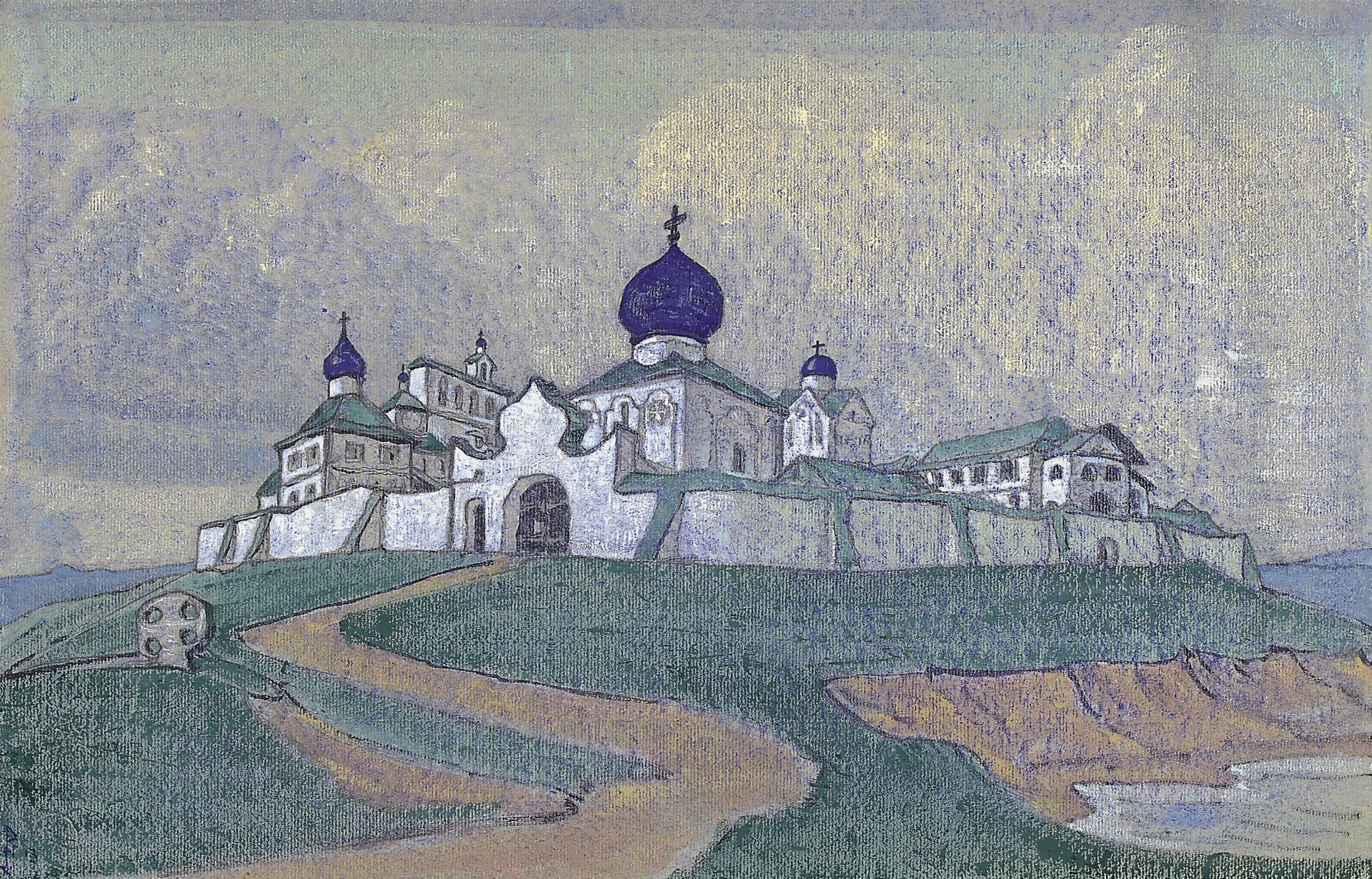 Nicholas Roerich (1874-1947) , The monastery | Christie's