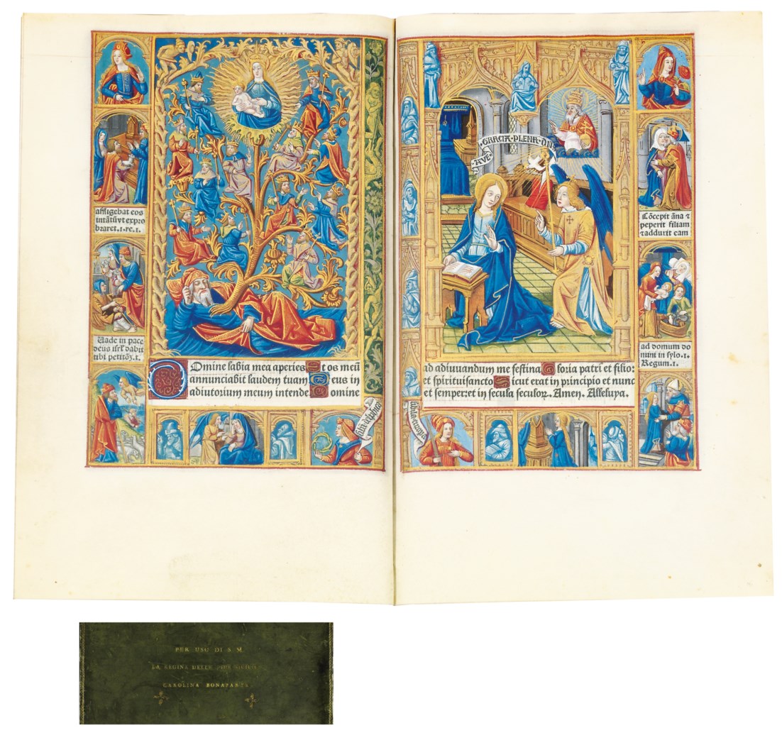 HORAE, use of Rome, in Latin and French -- Ces presentes heures a ...