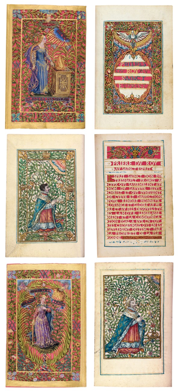 Philippe Desportes, Prieres du Roy au Saint Esprit, in French, and ...