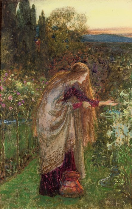 Sir Frank Dicksee, P.R.A. (1853-1928) , The Sensitive Plant | Christie's