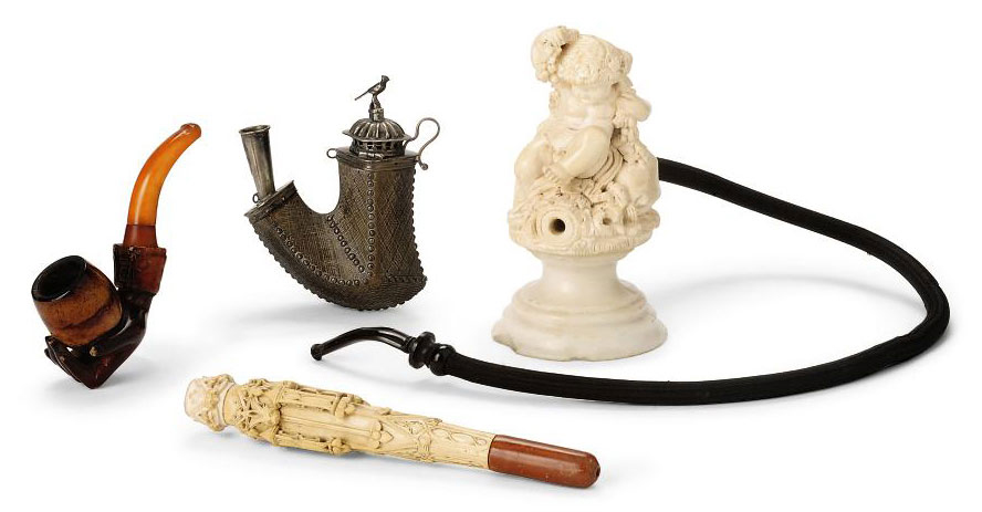 AN ASSORTED GROUP OF CHINESE OPIUM PIPES , 19TH AND 20TH CENTURY ...
