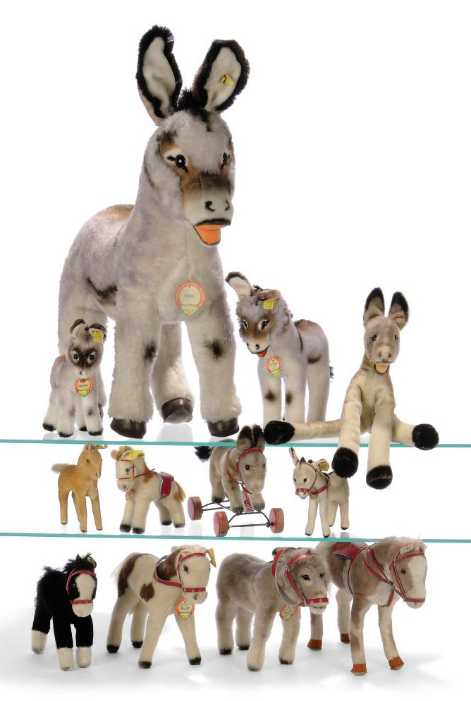 steiff donkey teddy