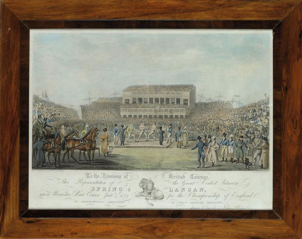 James Clements and John Pitman, early 19th Century , The Great Contest ...