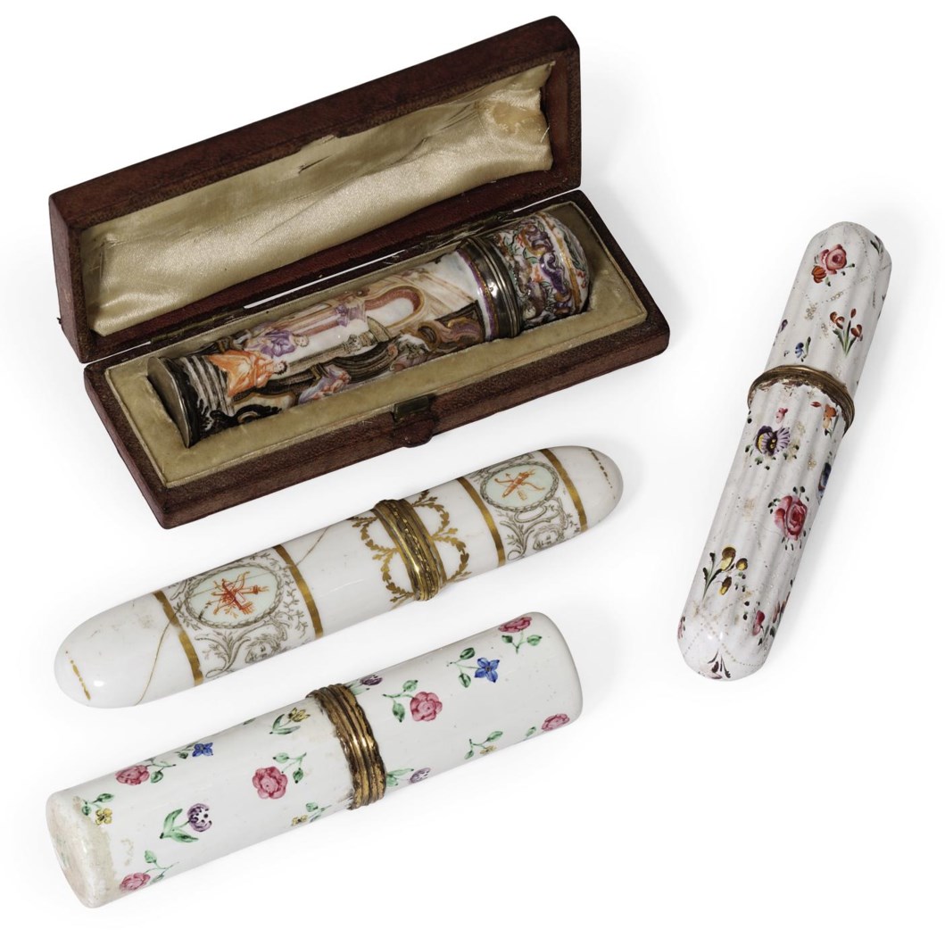FOUR NEEDLE-CASES, 18TH/19TH CENTURY | Christie's