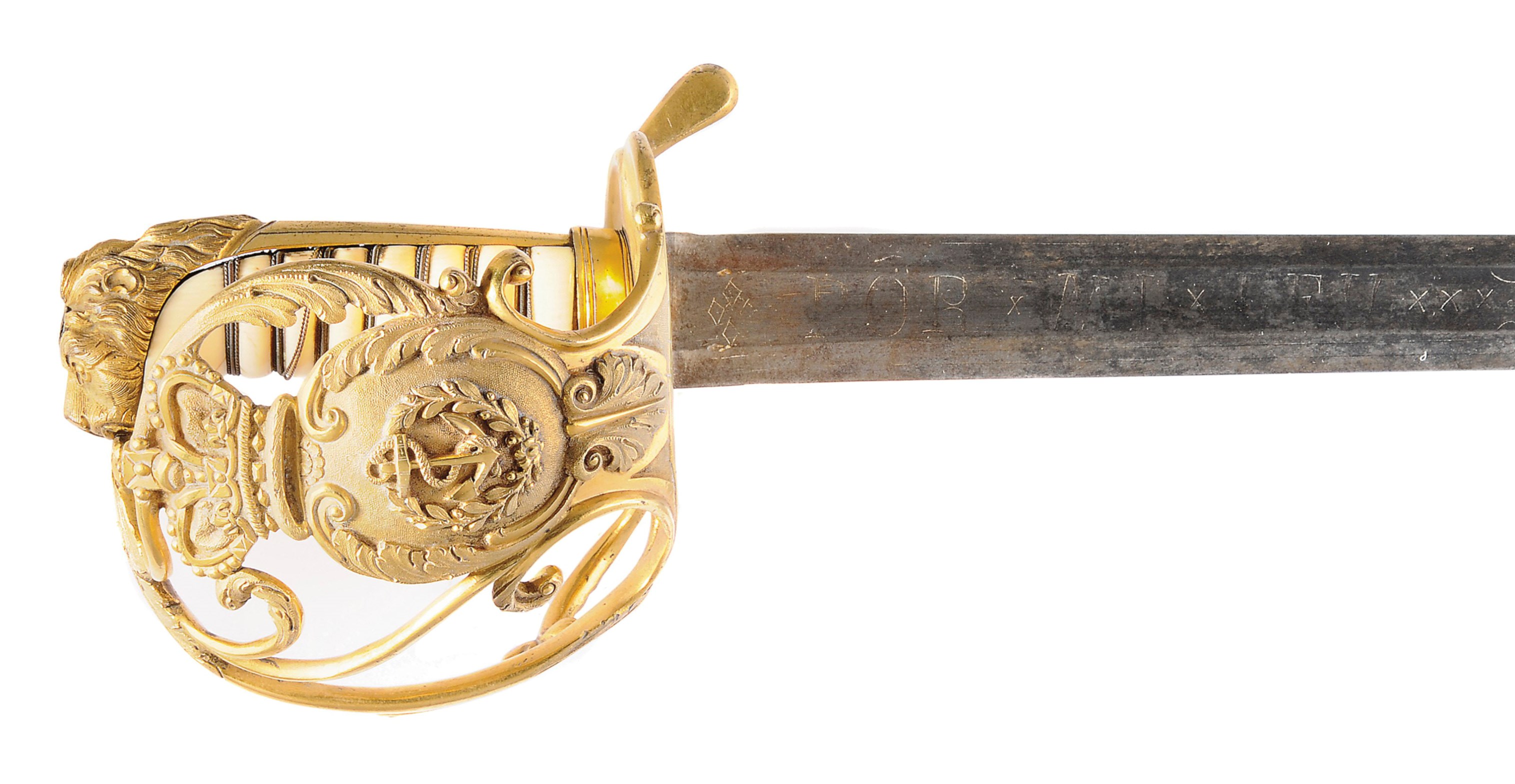 AN UNUSUAL BRITISH NAVAL OFFICER'S SWORD , CIRCA 1820 | Christie's
