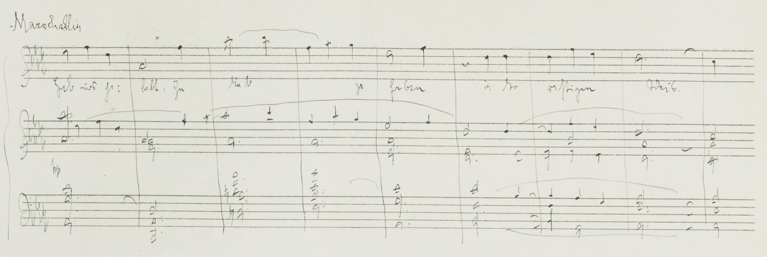 AUTOGRAPH COLLECTION -- MUSIC. An attractive autograph album including ...