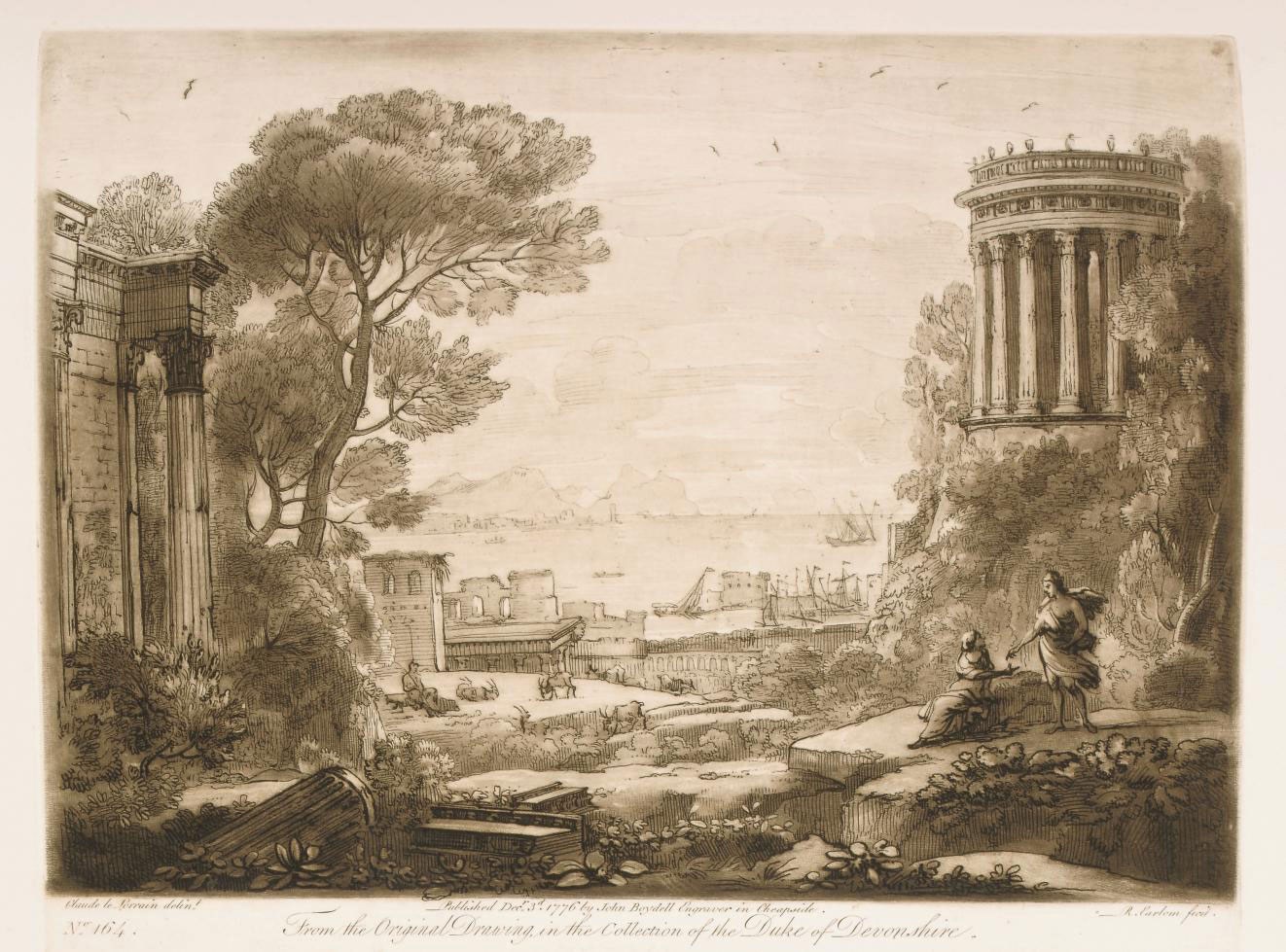 CLAUDE Gelée, called le Lorrain (1600-1682). Liber Veritatis; or a ...