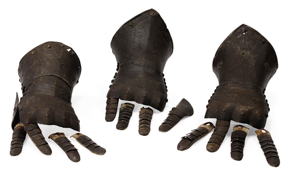 THREE GAUNTLETS , LATE 16TH/EARLY 17TH CENTURY | Christie's