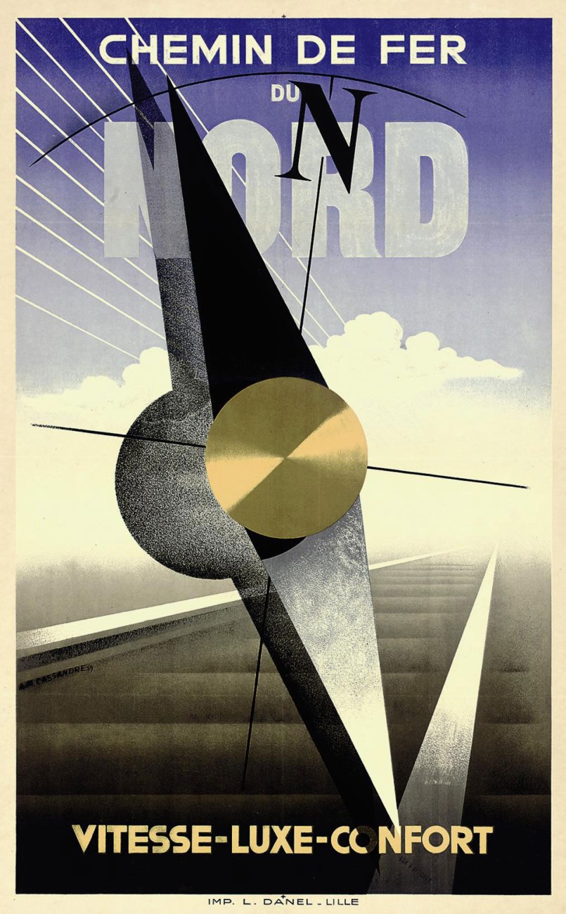 Adolphe Mouron Cassandre (1901-1968) , CHEMIN DE FER DU NORD | Christie's