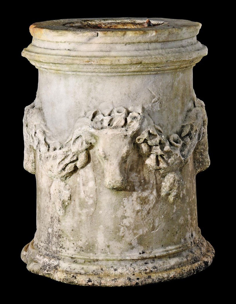 A GREEK MARBLE ALTAR , DELOS, HELLENISTIC PERIOD, CIRCA LATE 2ND-EARLY ...