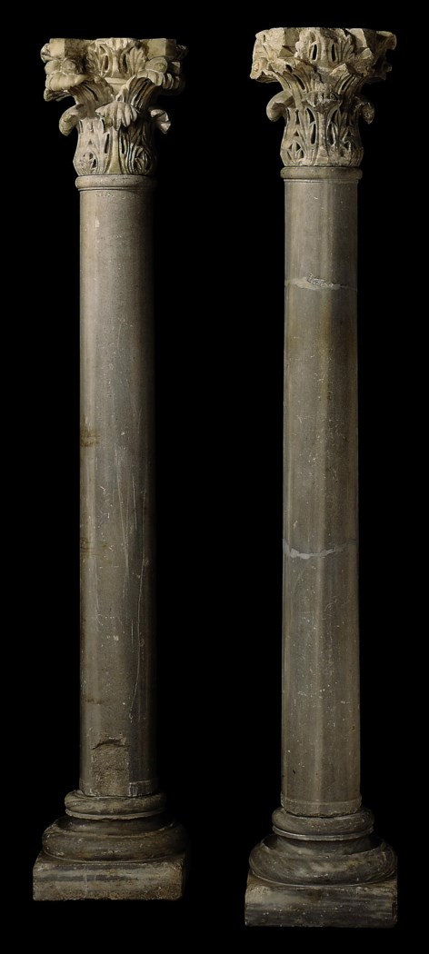 A PAIR OF BYZANTINE MARBLE COLUMNS , CIRCA 5TH CENTURY A.D. | Christie's