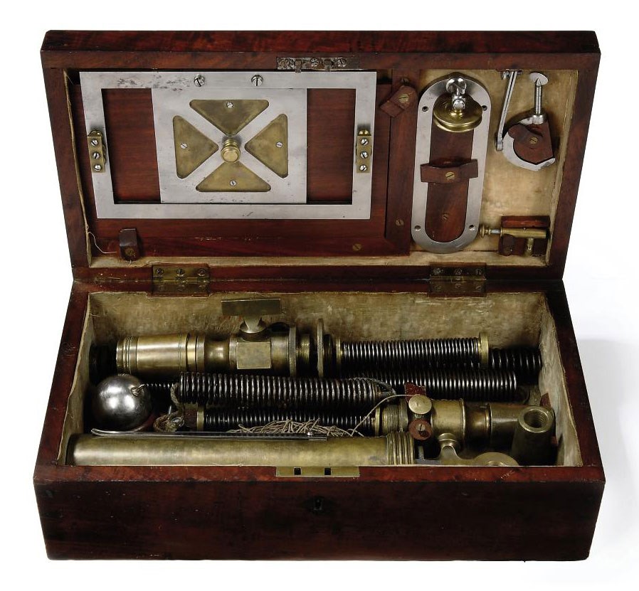 A WATT-TYPE ENGINE INDICATOR , ENGLISH, FIRST HALF 19TH CENTURY ...