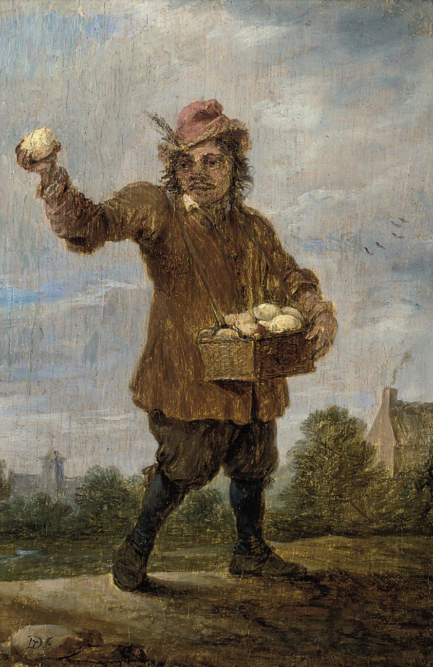 Attributed to David Teniers II (Antwerp 1610-1690 Brussels) , A fruit ...