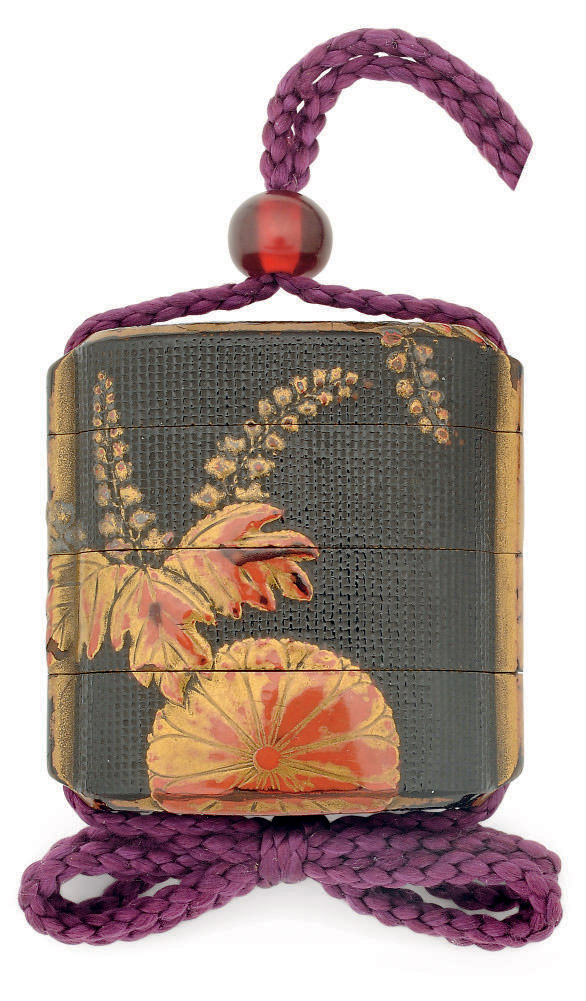 A Four-Case Inro , EDO PERIOD (17TH CENTURY) | Christie's