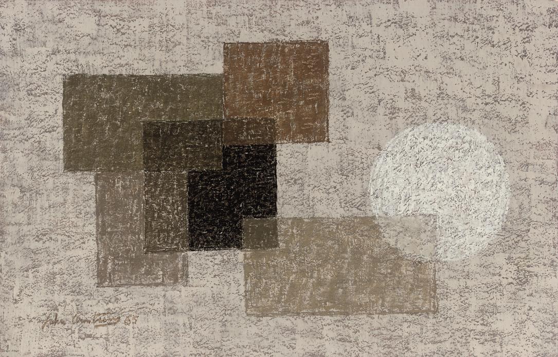 John Armstrong, A.R.A. (1893-1973) , Brown Abstract Study | Christie's
