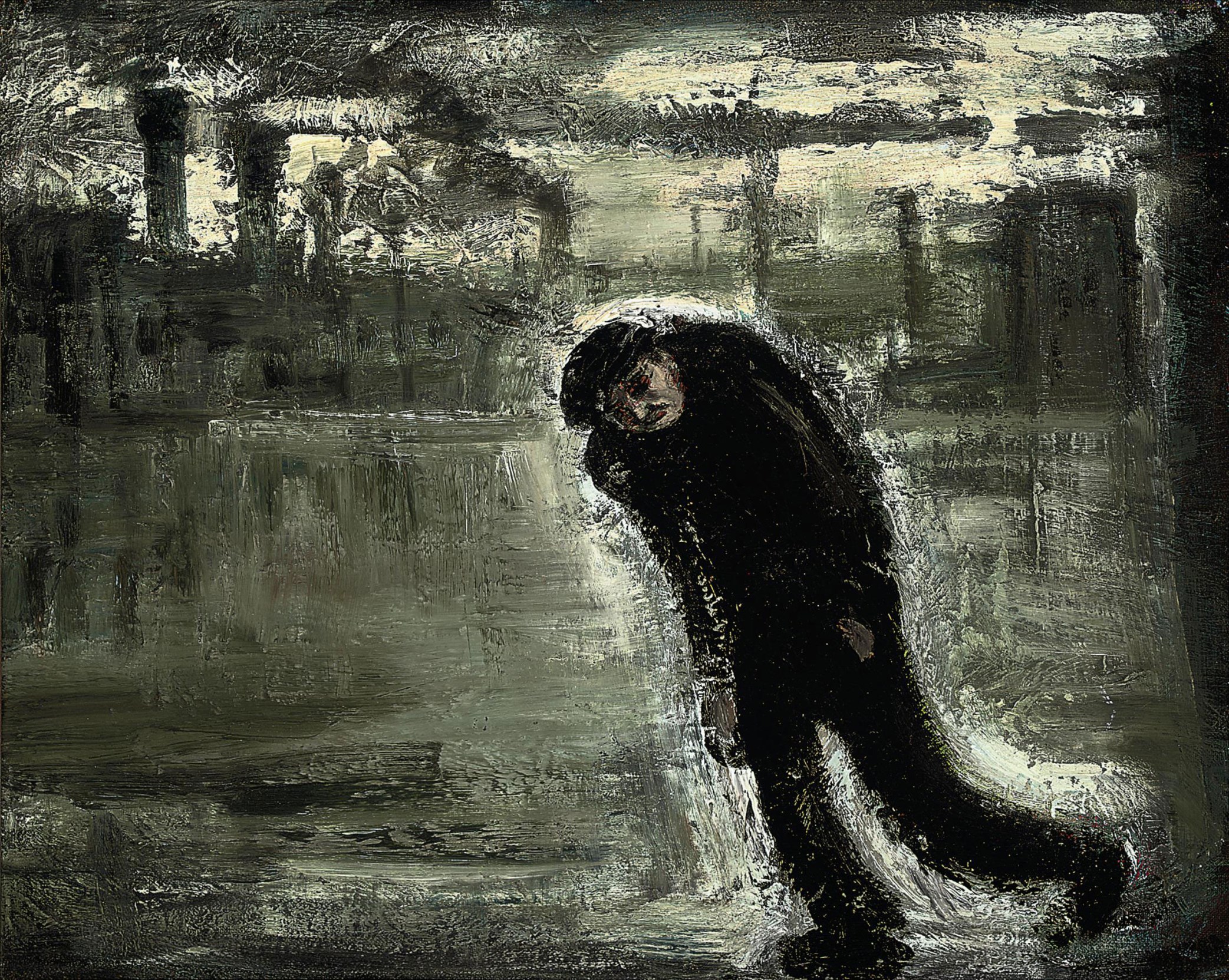 Theodore Major (1908-1999) , Figure in industrial scene | Christie's