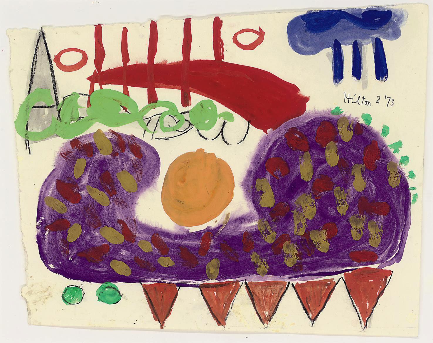 Roger Hilton (1911-1975) , Untitled | Christie's