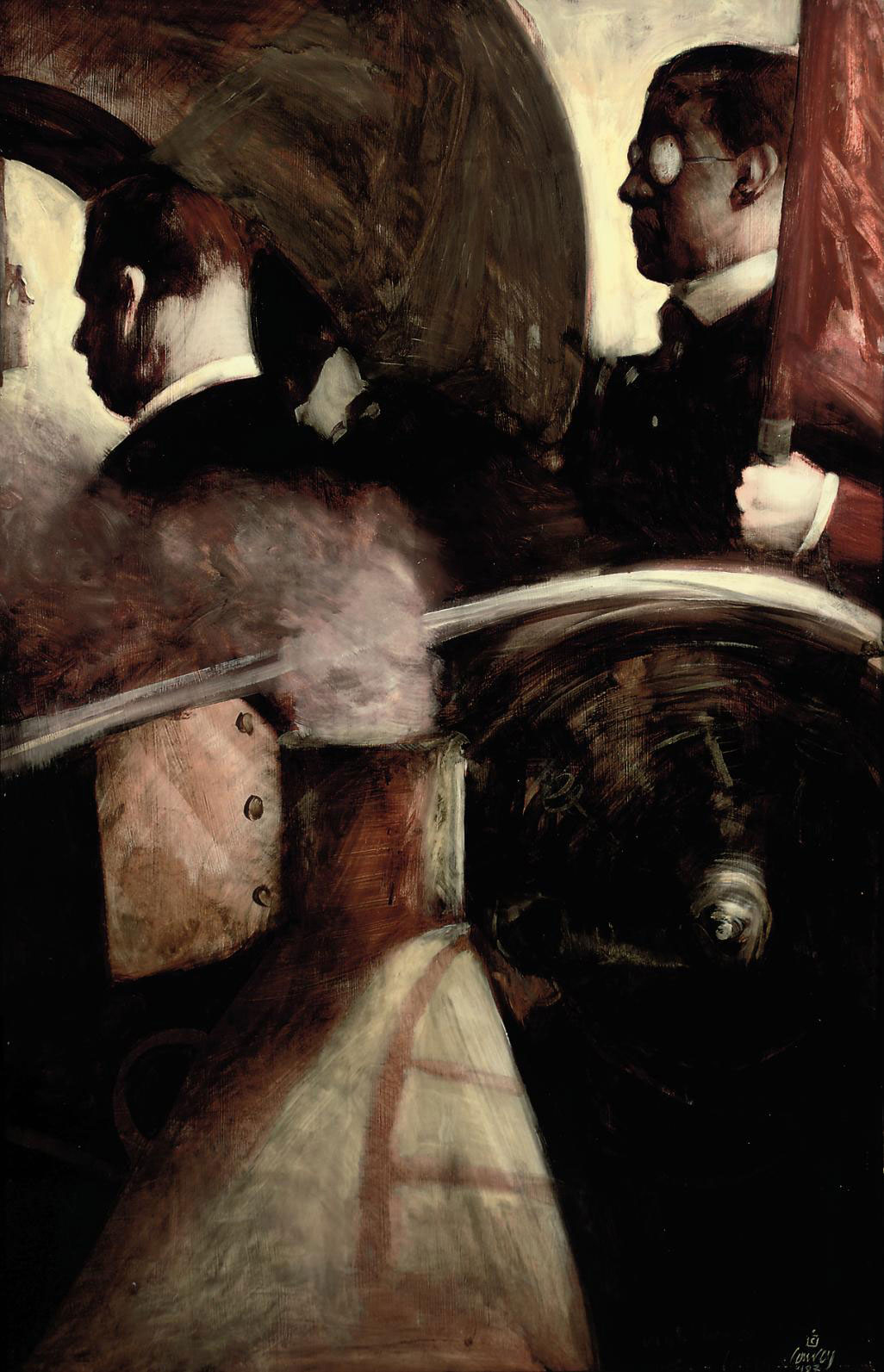 Stephen Conroy (b. 1964) , Study for Man and Nature | Christie's