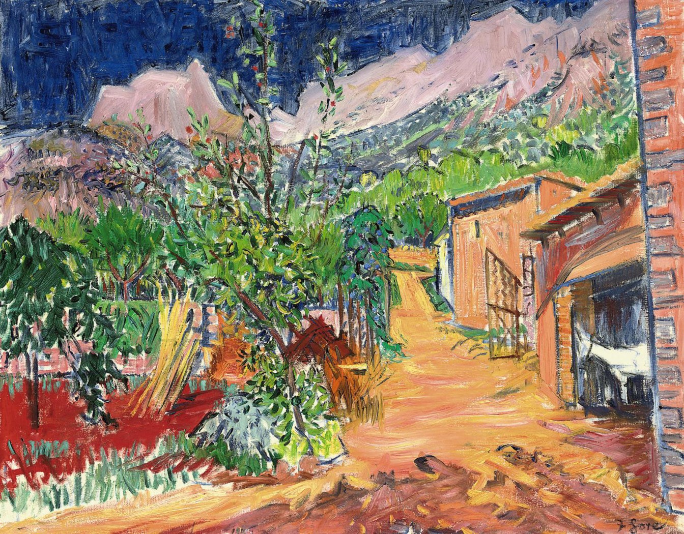 Frederick Gore, R.A. (1913-2009) , View from C'an Det, Majorca | Christie's