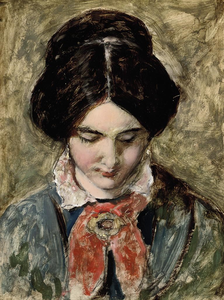 William Etty, R.A. (1787-1849) , The crochet worker | Christie's