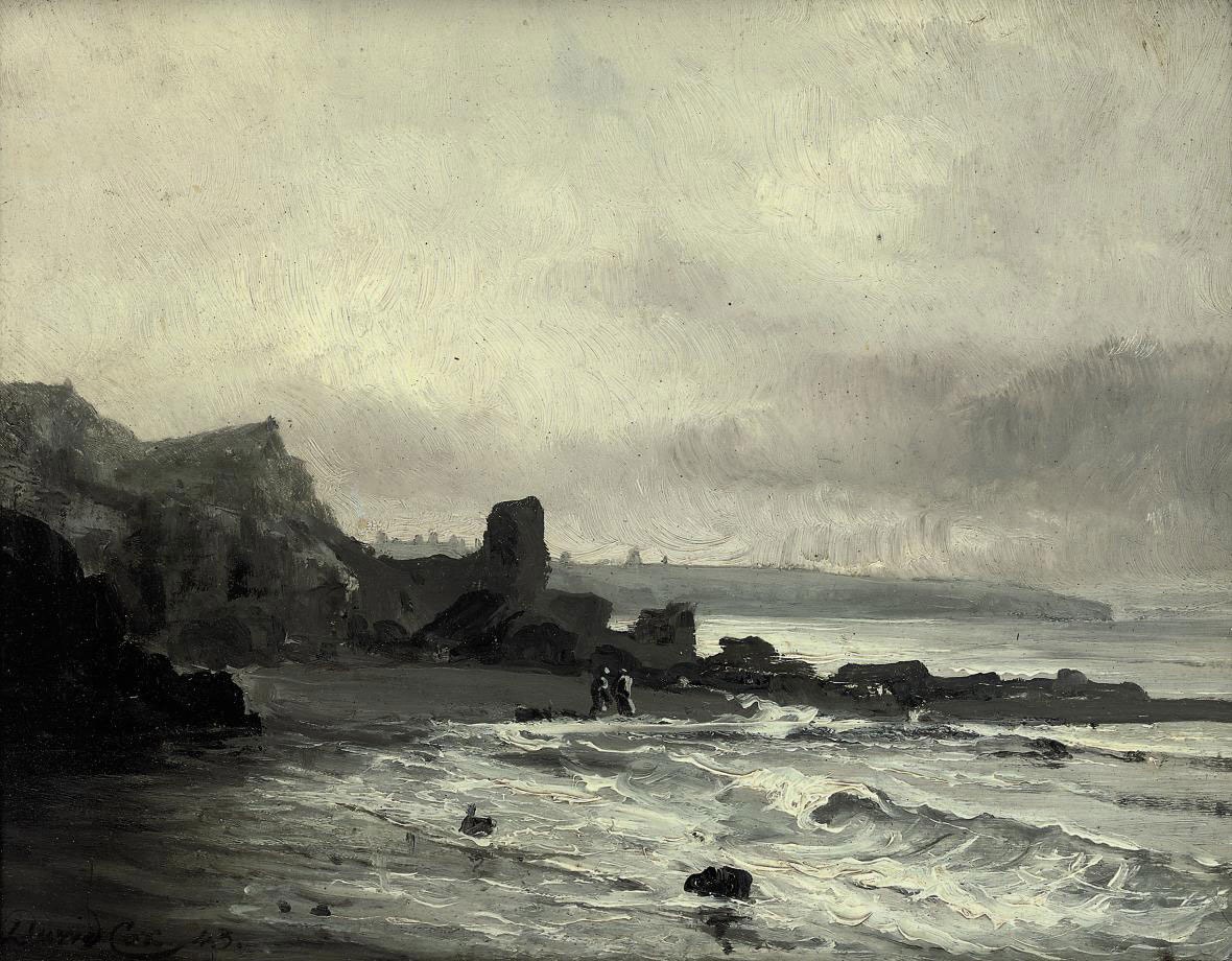 David Cox (1783-1859) , Coastal landscape | Christie's