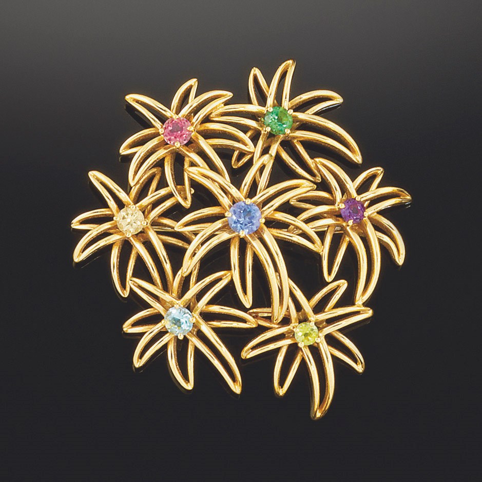 A "Fireworks" brooch by Tiffany & Co. | Christie's