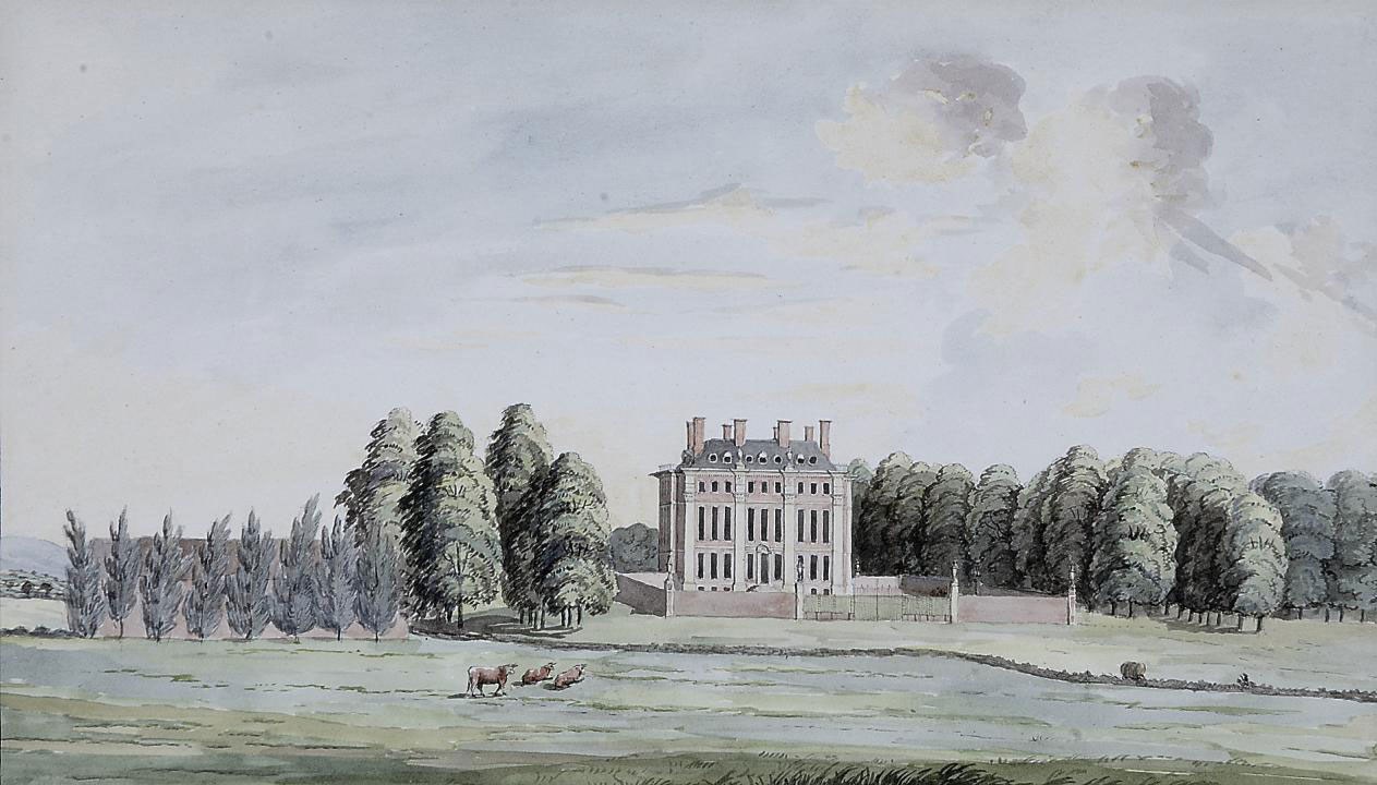 Moses Griffith (Trygainhouse 1747-1819) , View of Cound Hall, Cound ...
