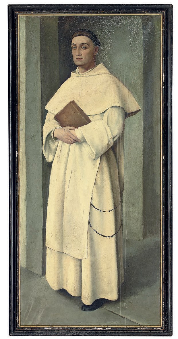 Maria Bacci-Baccio (Italian, 1888-1974) , A portrait of a Padre ...