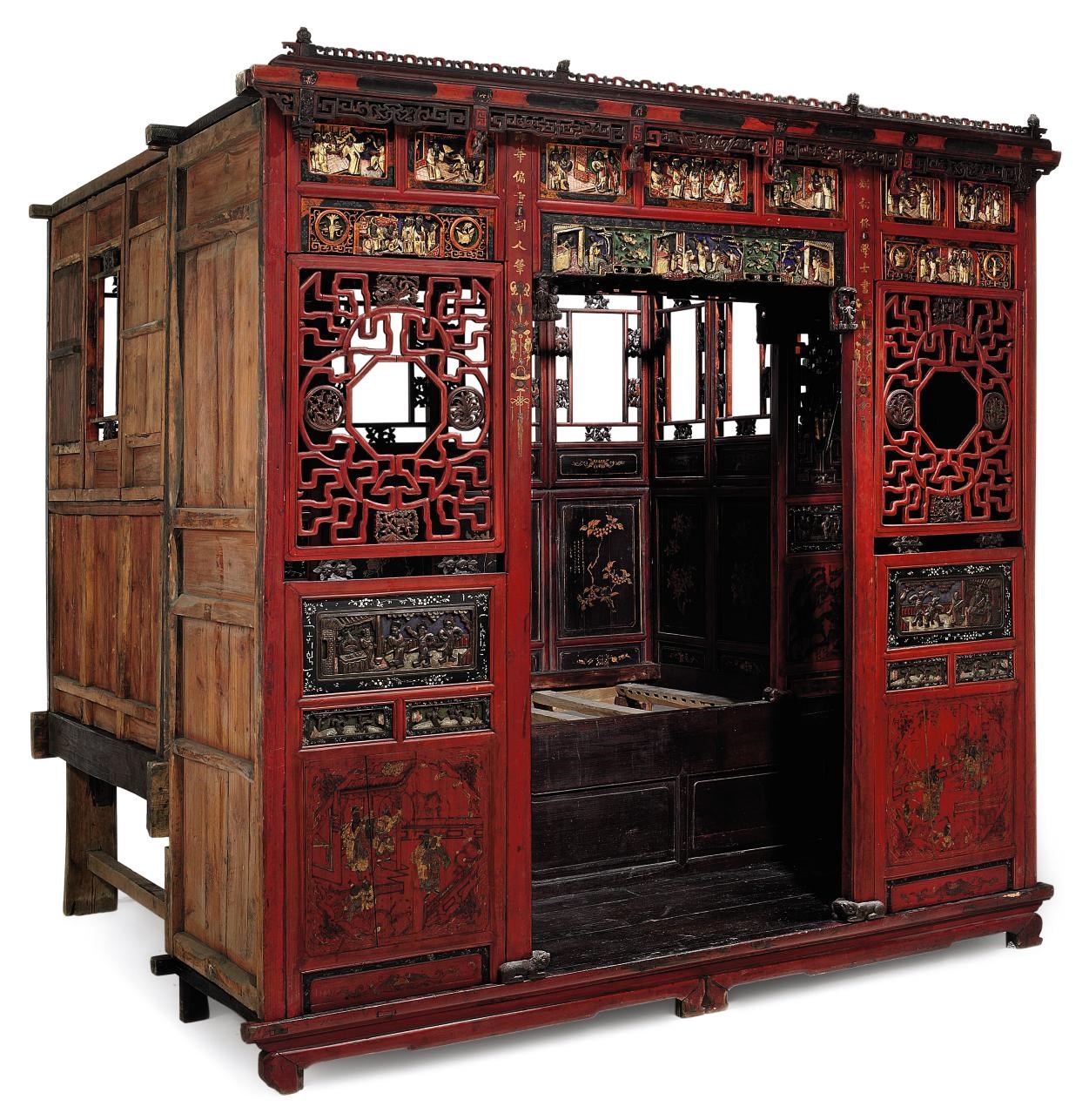 A CHINESE OPIUM BED , EARLY 20TH CENTURY | Christie's