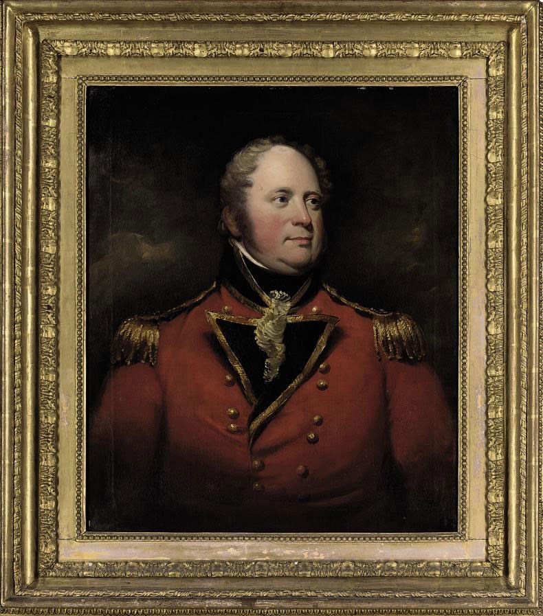 Thomas Barber of Nottingham (c.1771-1843) , Portrait of Colonel John ...
