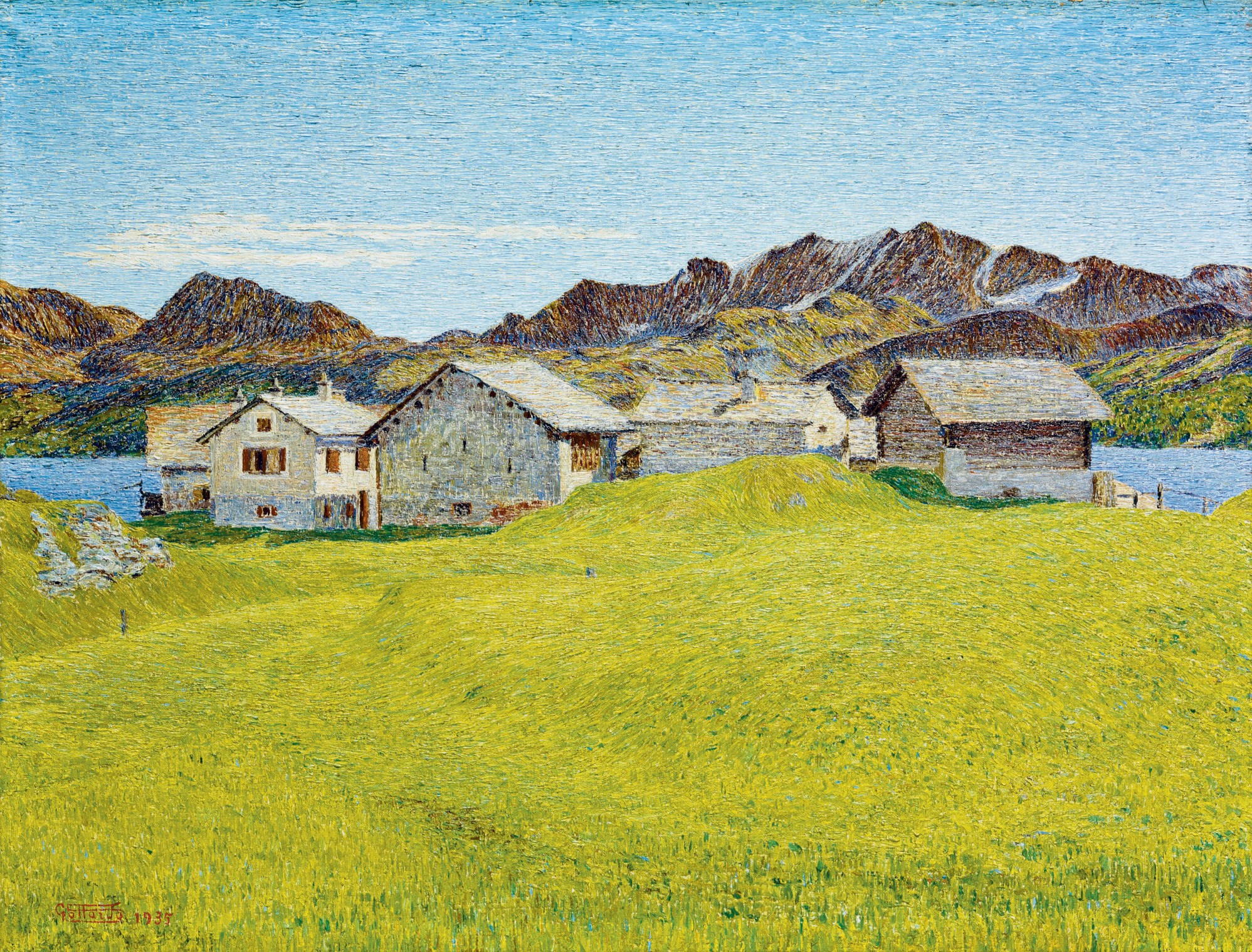GOTTARDO SEGANTINI (1882-1974) , Blick auf Capolago, 1935 | Christie's