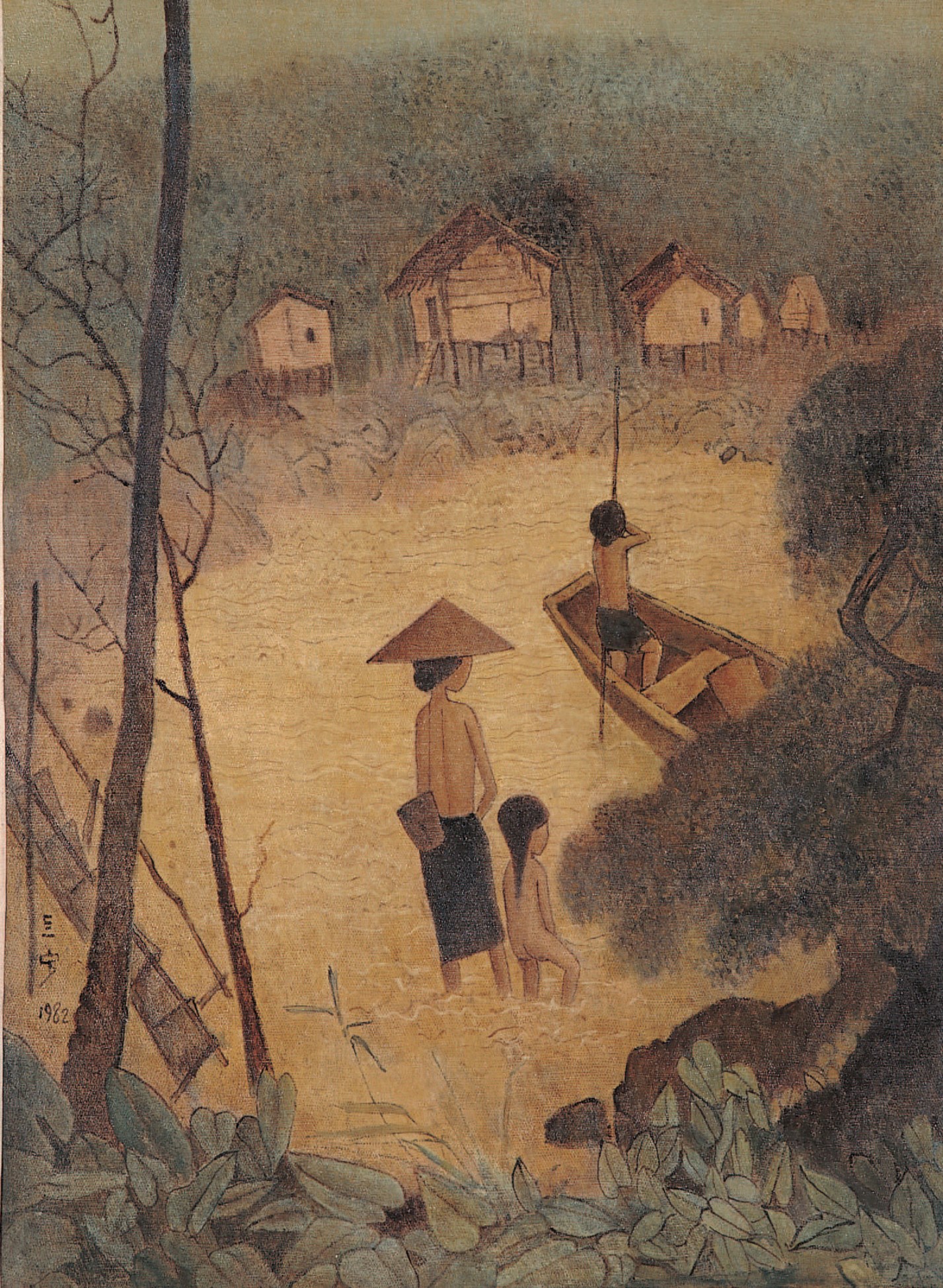 CHEONG SOO PIENG (China 1917-Singapore 1983) , Wild crossing | Christie's