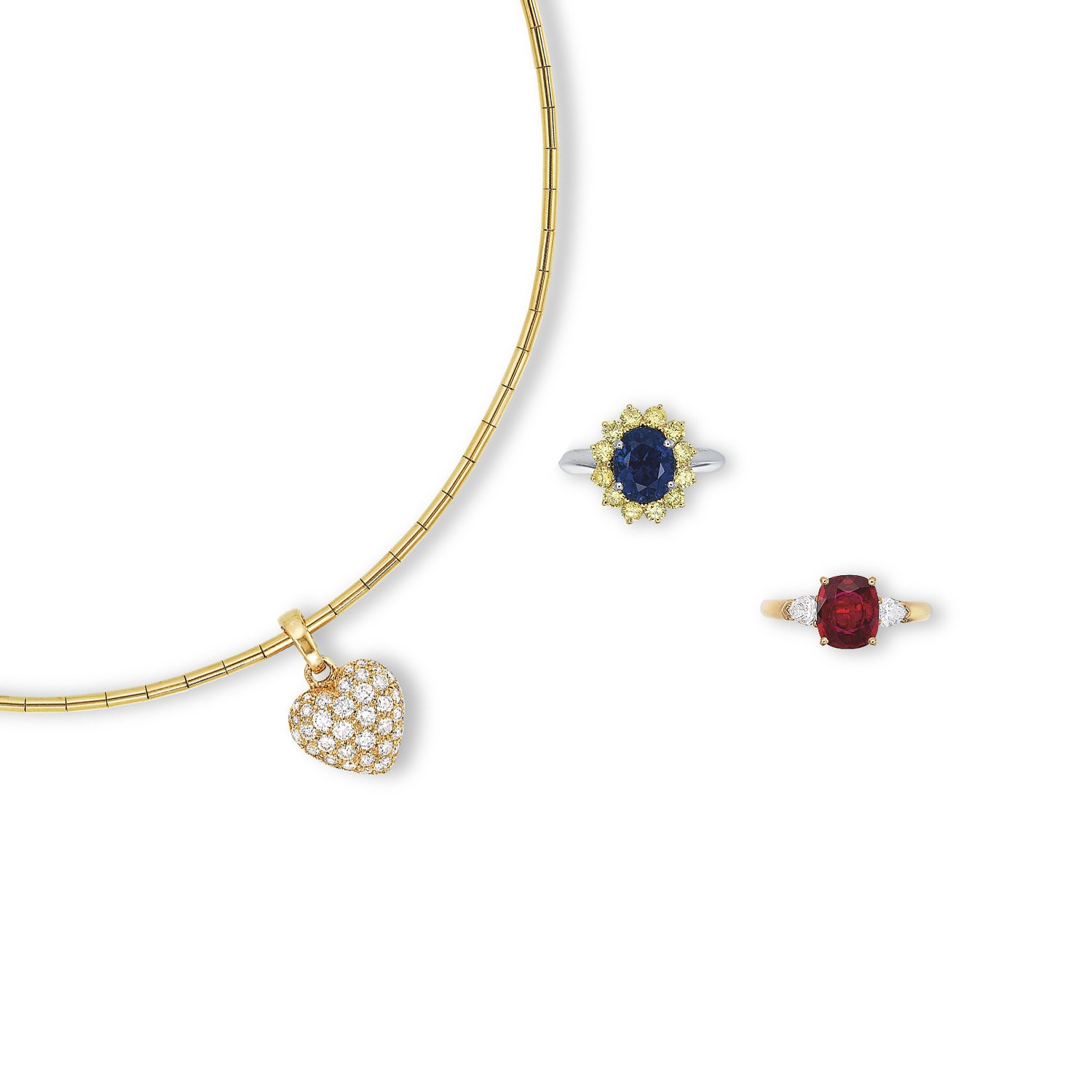A GROUP OF SIGNED JEWELLERY | Christie's