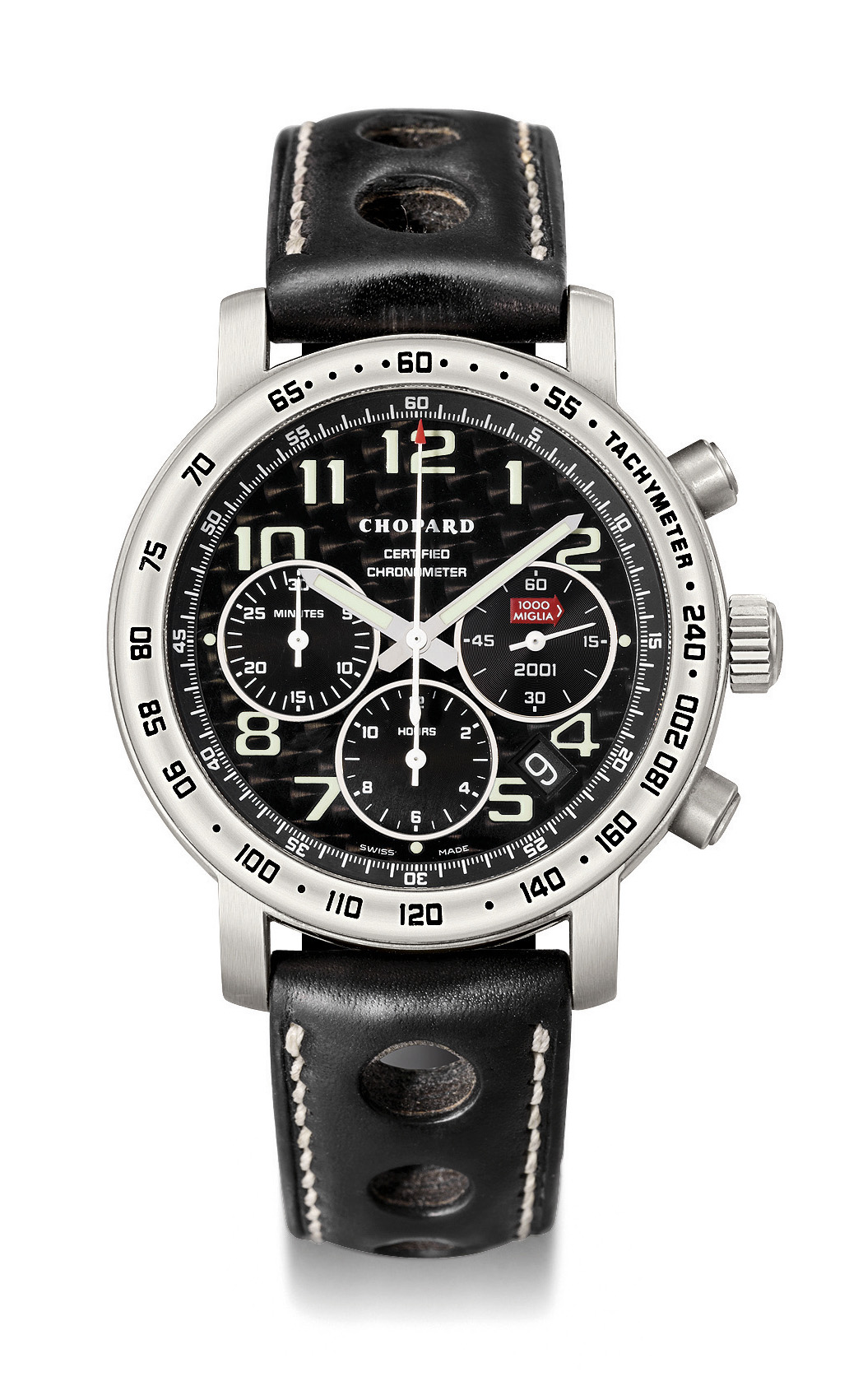 CHOPARD, REF. 8915, MILLE MIGLIA TITANIUM AUTOMATIC CHRONOGRAPH ...