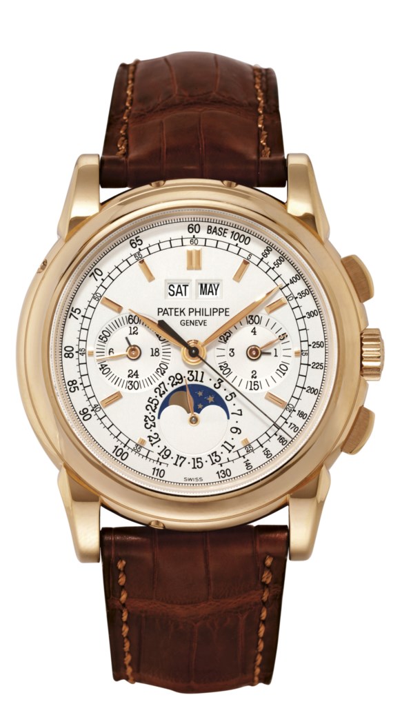PATEK PHILIPPE, REF. 5970RPINK GOLD MANUALLY-WOUND PERPETUAL CALENDAR ...
