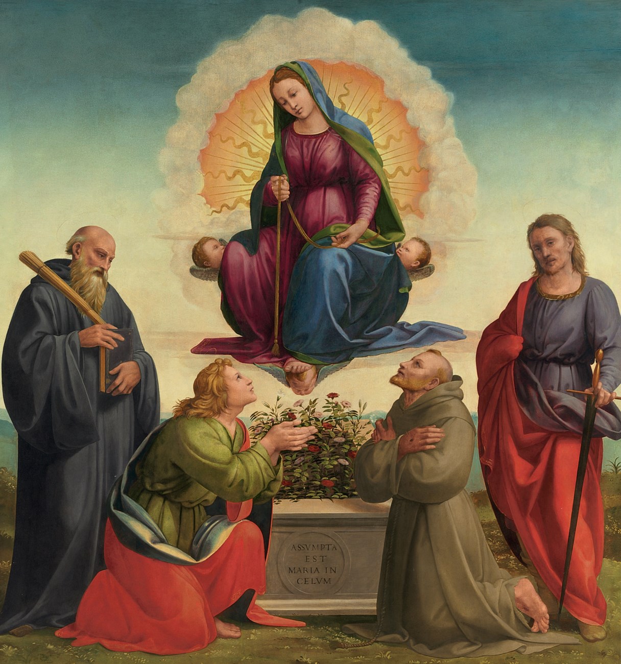 Francesco Granacci (Villamagna 1469-1543 Florence) , Madonna delle ...