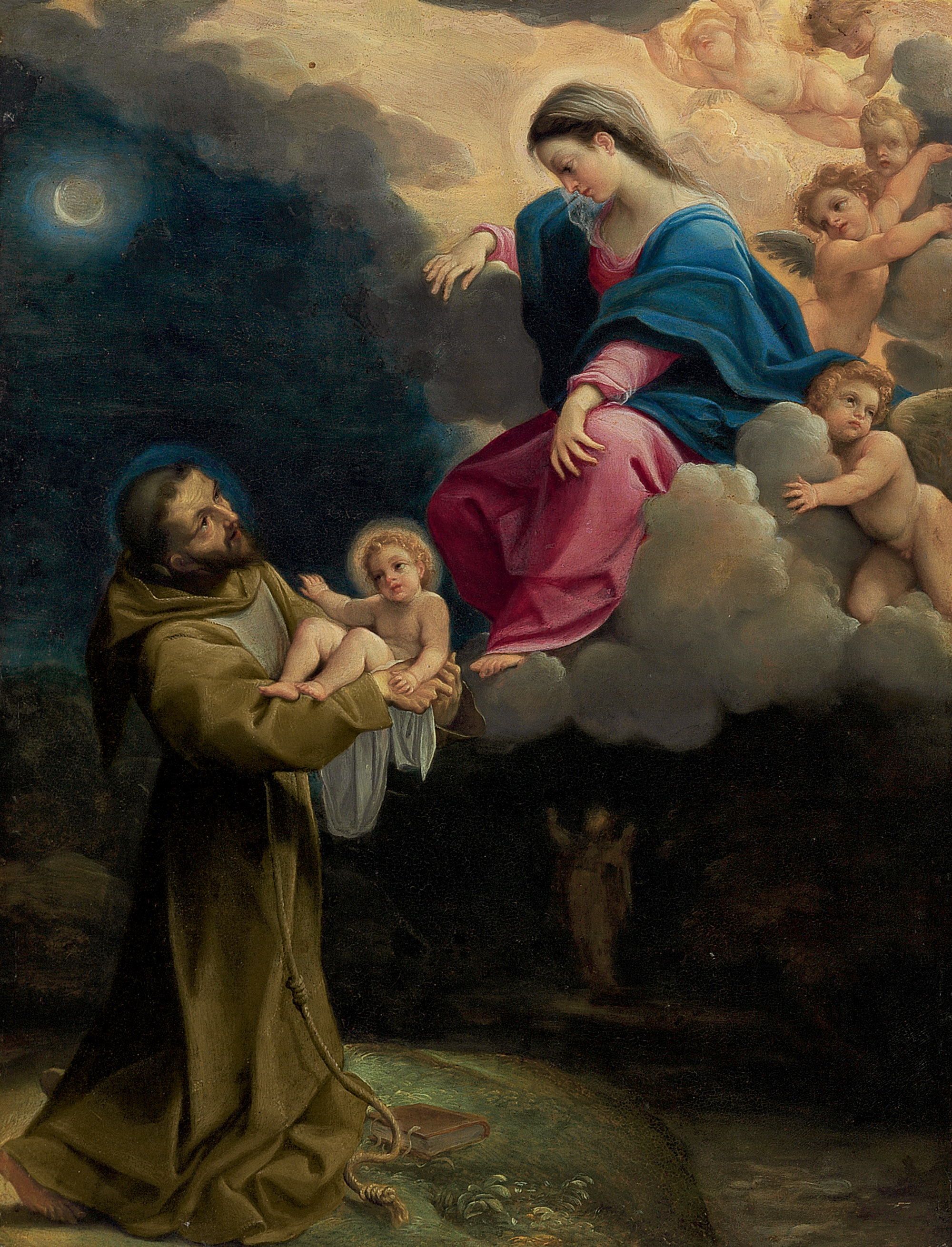 Ludovico Carracci (Bologna 1555-1619) , The Vision of Saint Francis ...