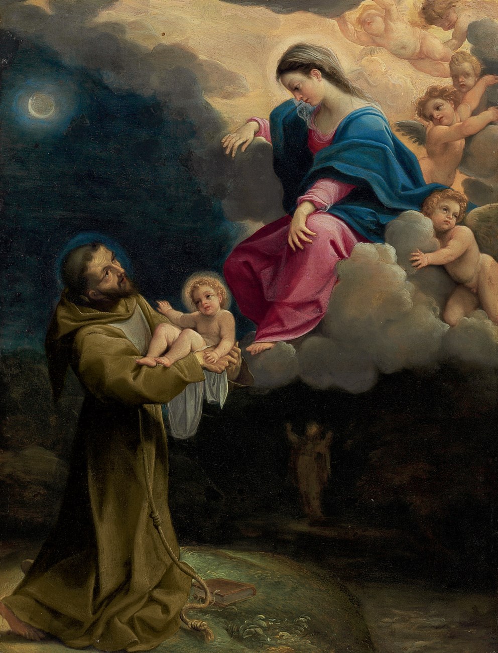 Ludovico Carracci (Bologna 1555-1619) , The Vision of Saint Francis ...