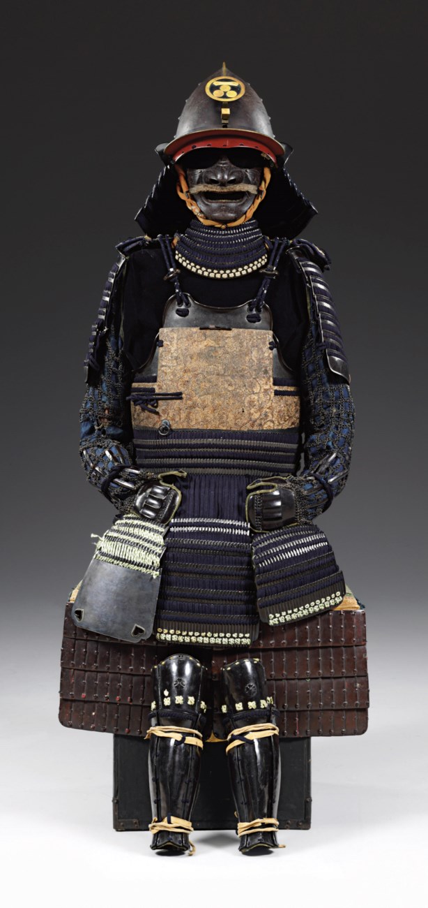 Suit of armor with a nanban-style helmet and do , MOMOYAMA-EDO PERIOD ...