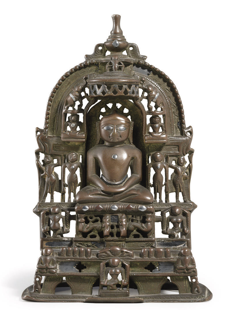 A Buff Sandstone Figure of Vishnu Asleep on the Serpent Ananta , INDIA ...