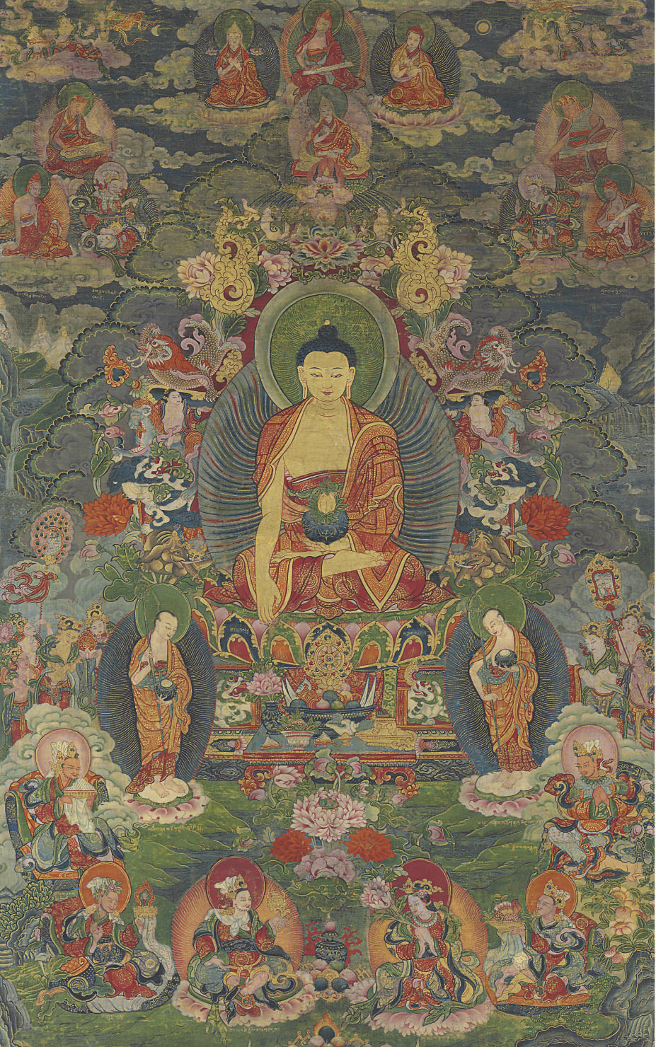 A thangka of Rudra Chakrin , TIBET, 18TH CENTURY | Christie's