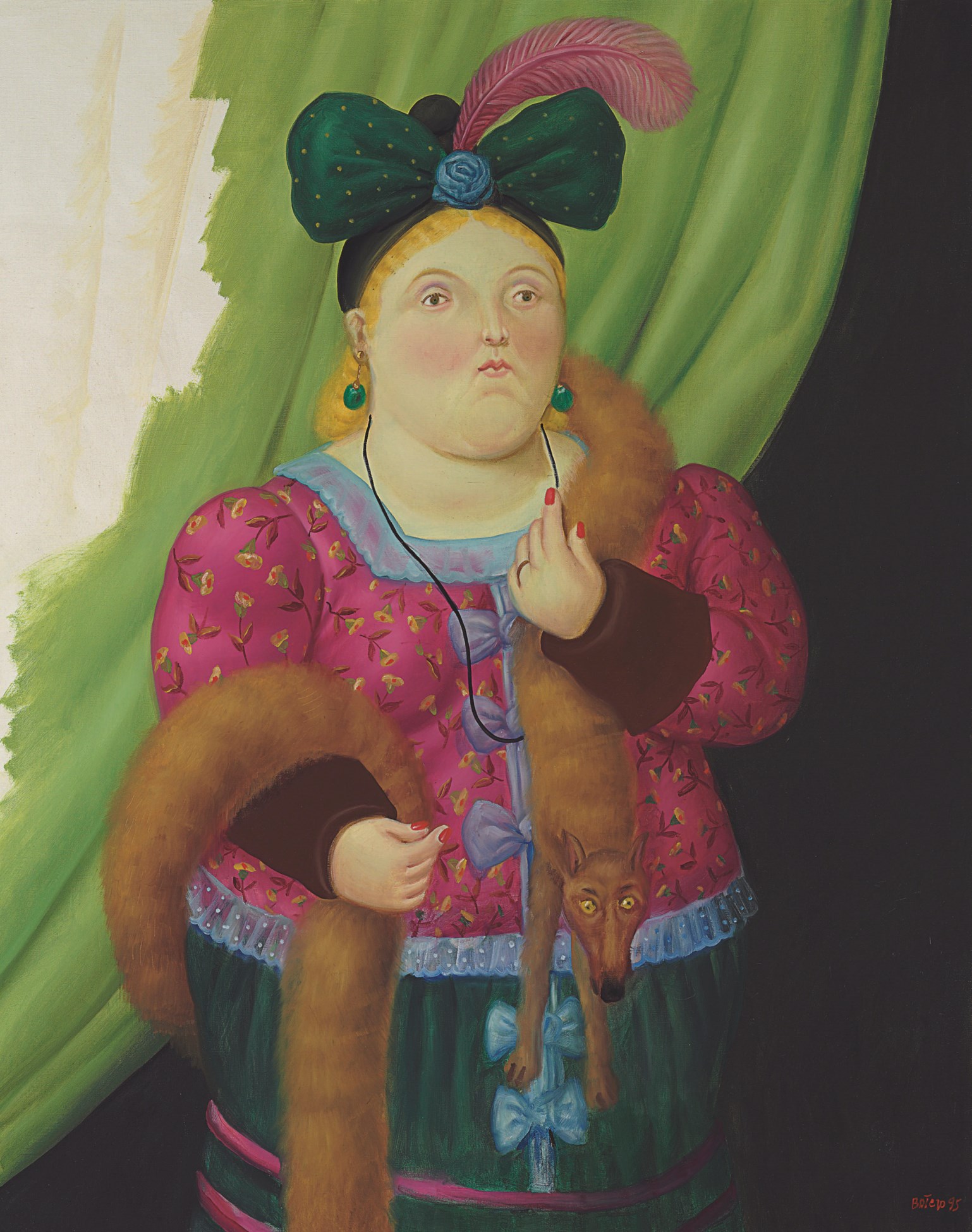 Fernando Botero (Colombian b. 1932) , Society Lady | Christie's