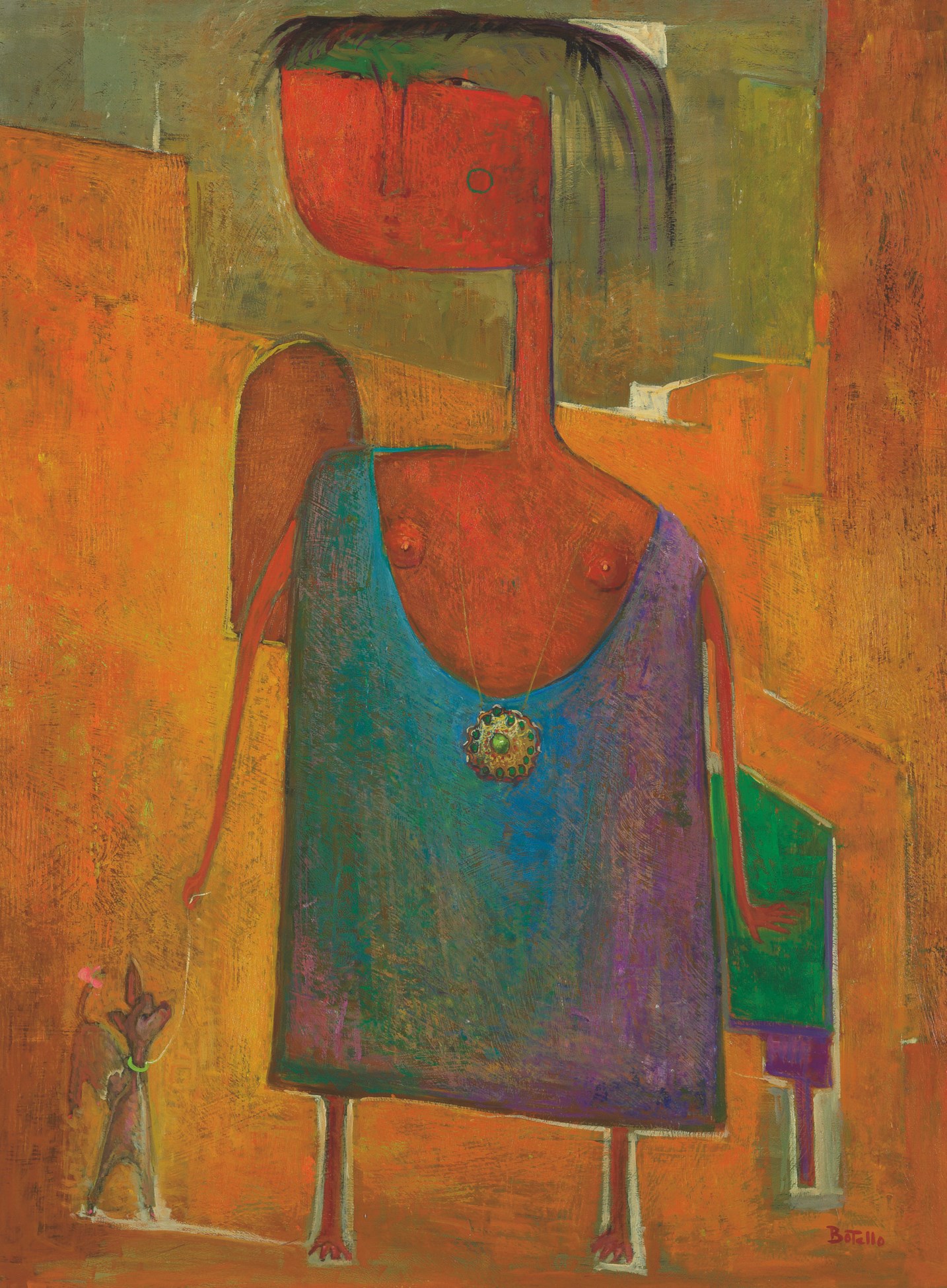 Angel Botello (Puerto Rican 1913-1986) , The Lady | Christie's