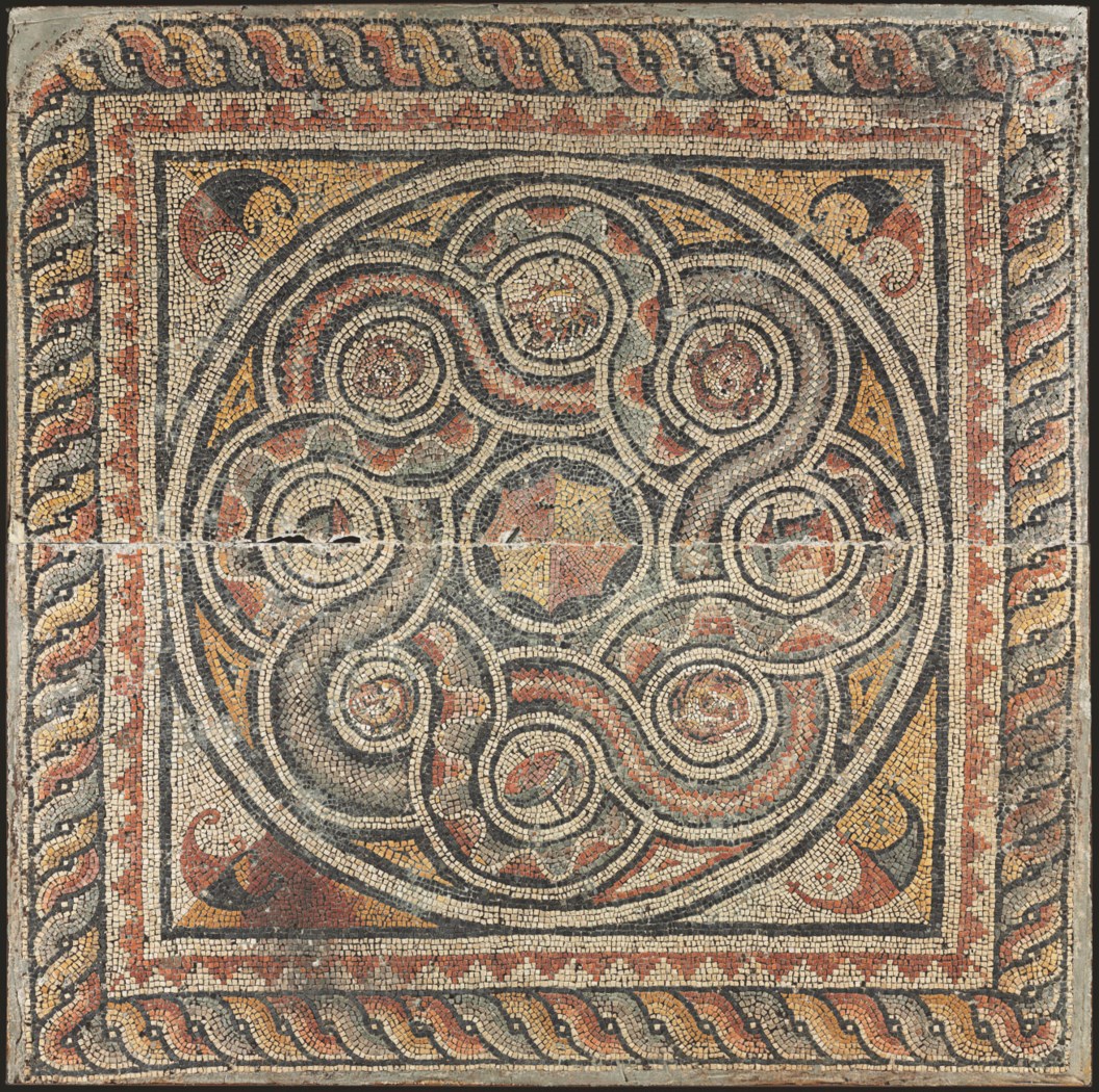 A ROMAN MARBLE MOSAIC PANEL , CIRCA 4TH-5TH CENTURY A.D. | Christie's