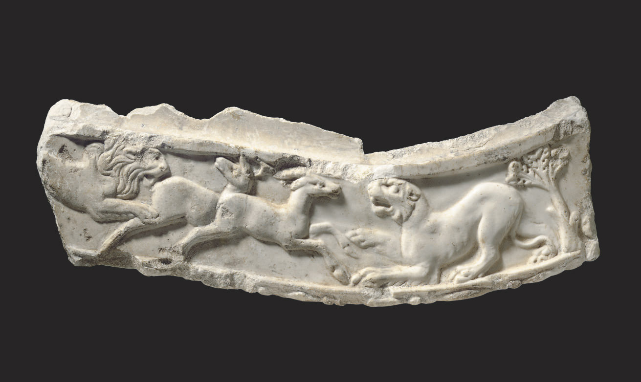 A ROMAN MARBLE MOSAIC PANEL , CIRCA 4TH-5TH CENTURY A.D. | Christie's