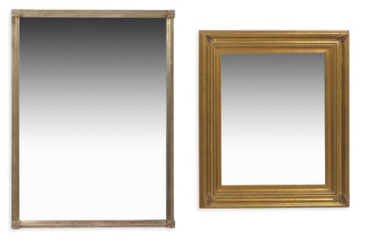 A SILVER-GILT FRAME,